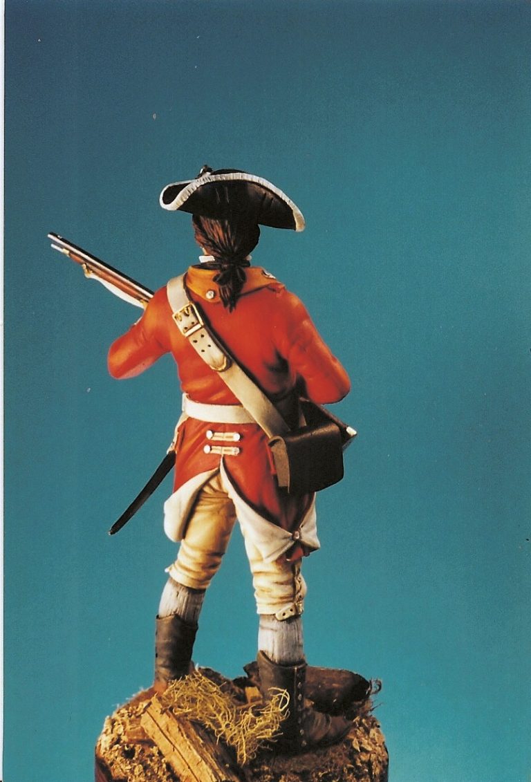 British Redcoat Private 1776 AB02 – United Empire Miniatures