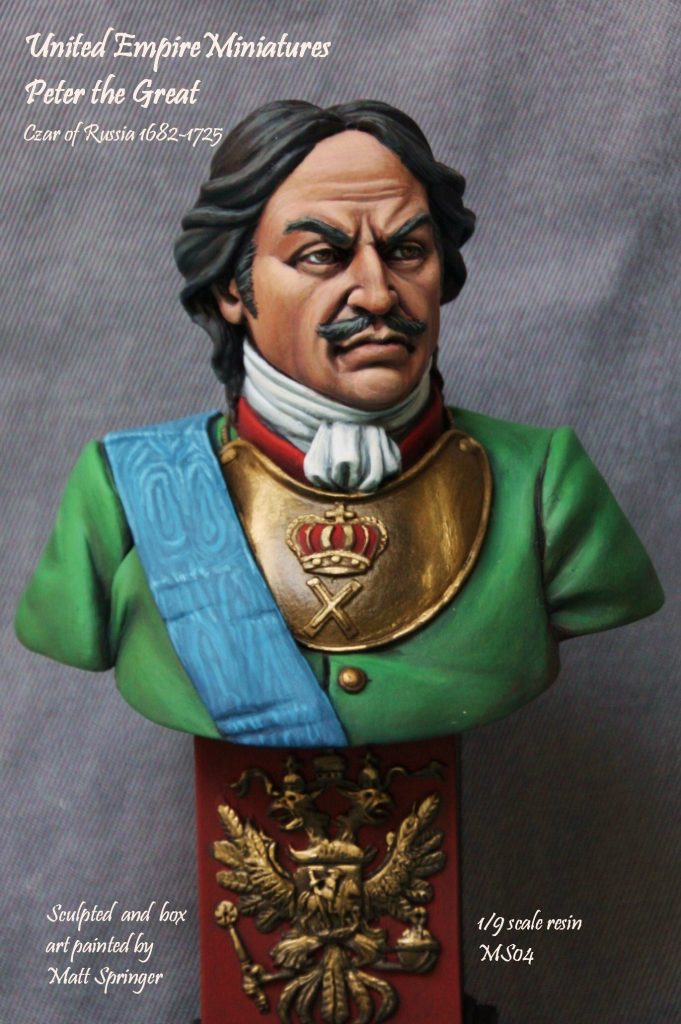 Peter the Great (Peter I) Tsar of Russia 1682-1725 MS04 – United Empire ...